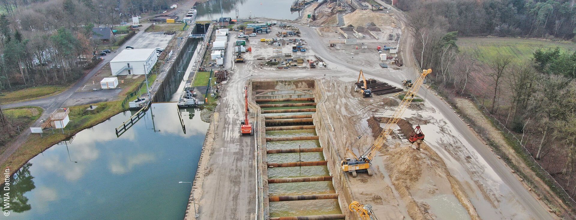DEK northern route: new construction of 5 locks | DriveCon